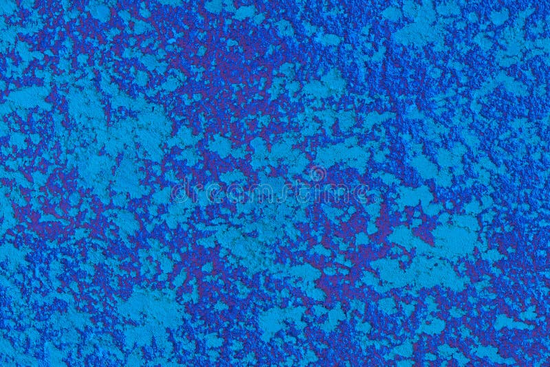 Blue Abstract Pattern Plaster Wall Paint Solid Surface Rough Background ...