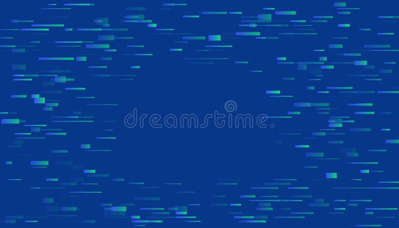 Blue Abstract Pixel Background for Business Design. Vector Illustration ...