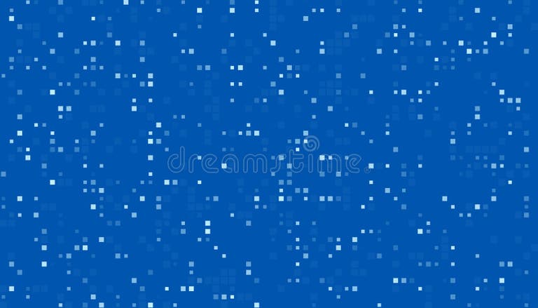 Blue Abstract Pixel Background for Business Design. Vector Illustration ...