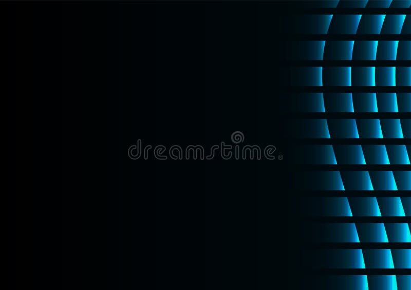 Blue Abstract Pixel Curve Background Stock Vector - Illustration of ...