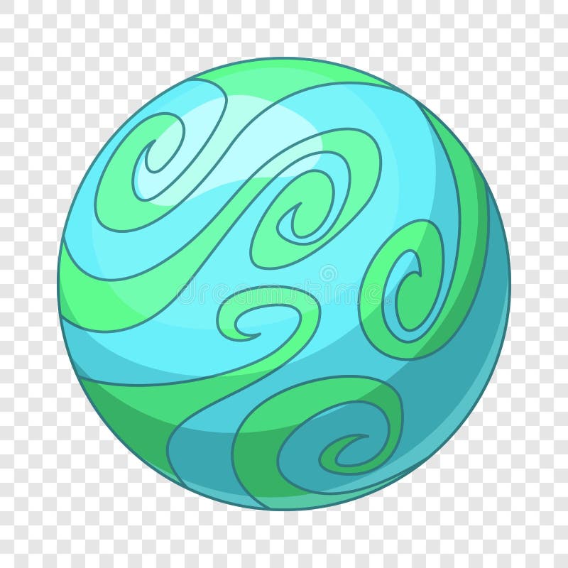 Blue Abstract Planet Icon, Cartoon Style Stock Vector - Illustration of ... Blue Abstract Planet Icon, Cartoon Style Stock Vector - Illustration of ...