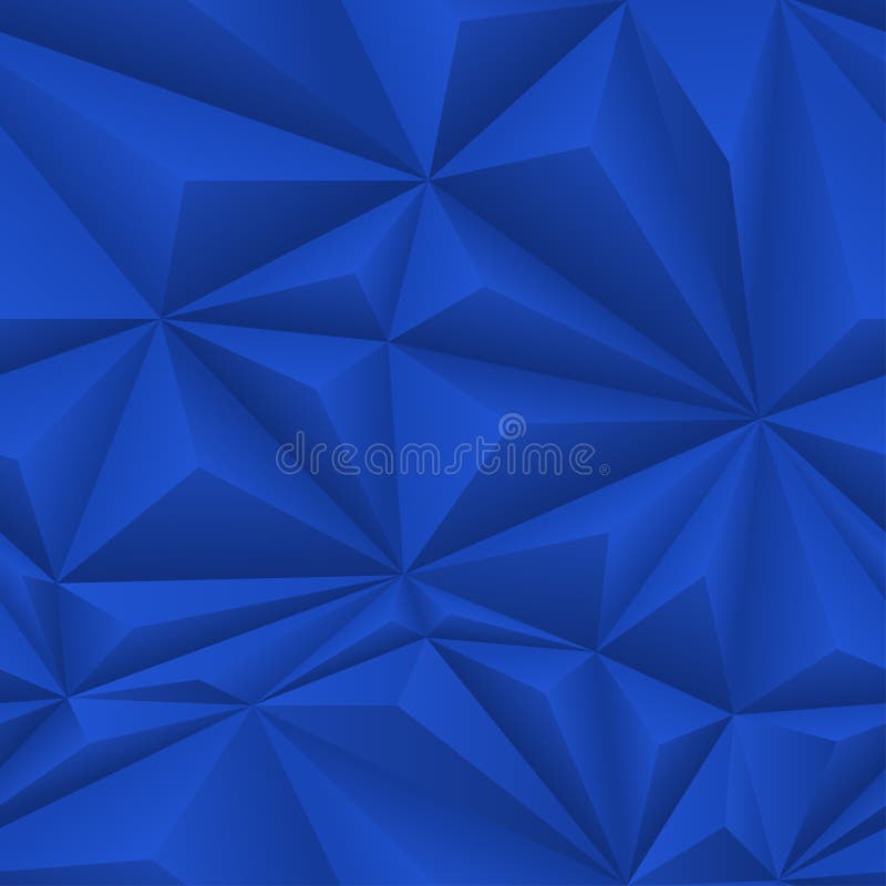 Blue Abstract Polygon Background Tile Stock Vector - Illustration of ...