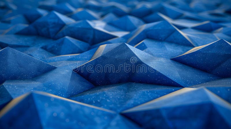 Blue Abstract Polygon Elegant on Blue Background High Quality Photo ...