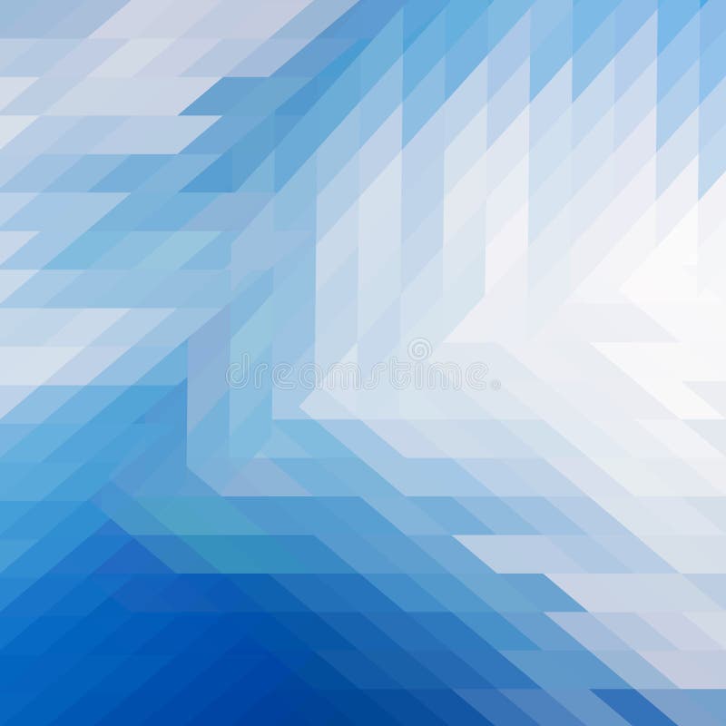 Elegant Blue Abstract Low Polygon Vector Background Stock Vector ...
