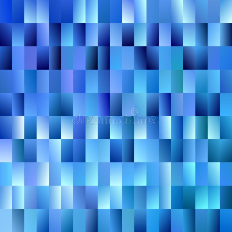 Blue Abstract Rectangle Background - Trendy Geometrical Vector ...