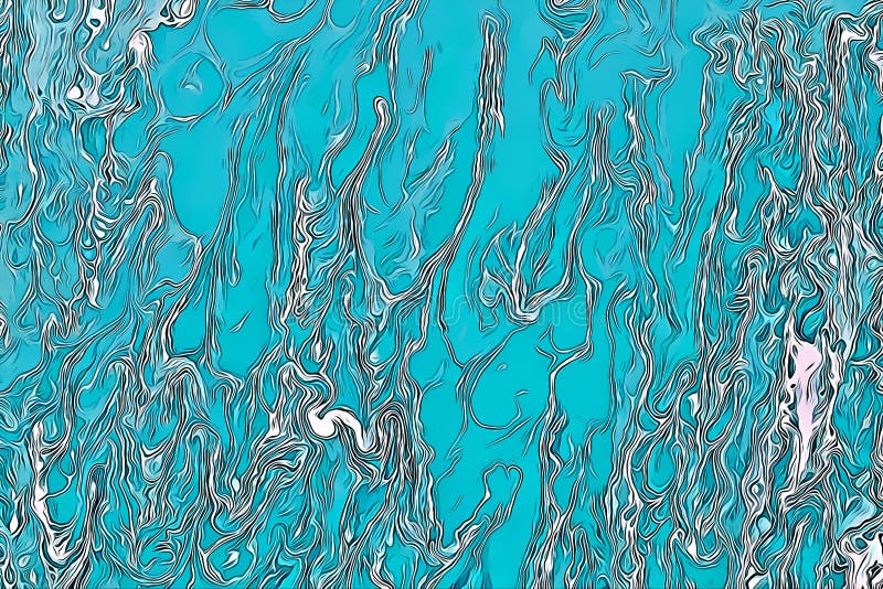 Blue Abstract Seamless Pattern Background Stock Illustration ...