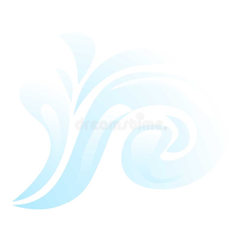 White Decorative Swirls