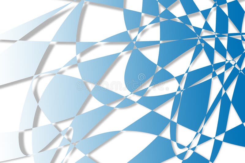 Blue Abstract Shapes Background Illustration Stock Illustration ...