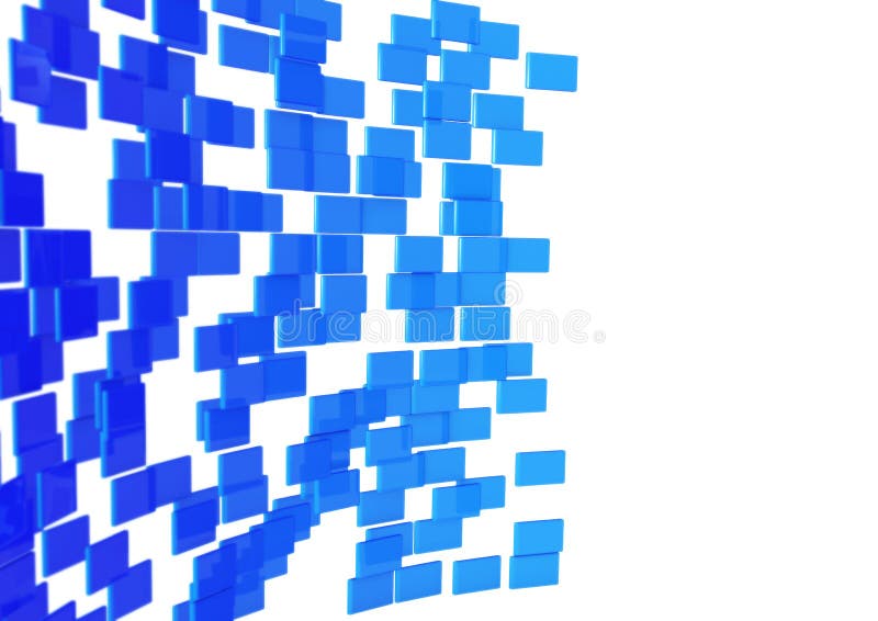 Blue Abstract Slice Background Stock Illustration - Illustration of ...