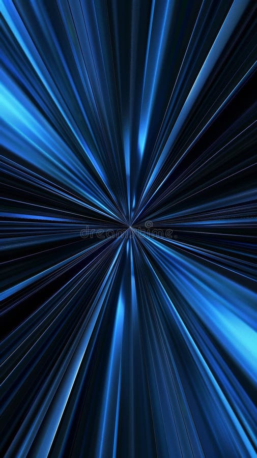 Blue Abstract Speed Lines Background, Futuristic Concept Stock Photo ...