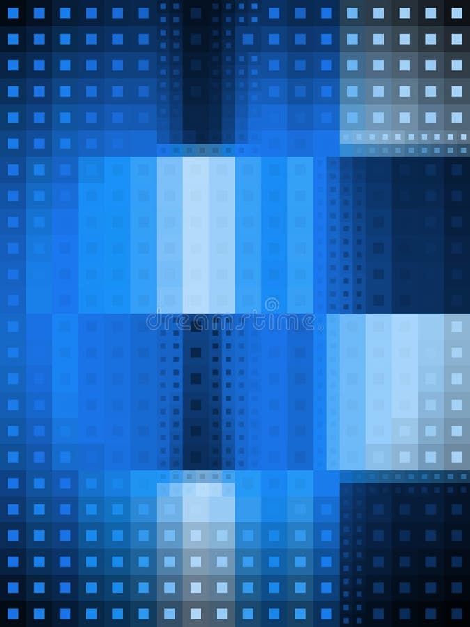 Blue Abstract Square Background Stock Illustration - Illustration of ...
