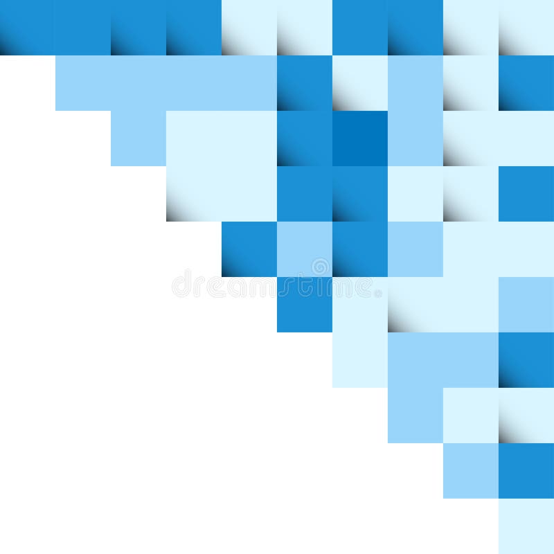 Blue Abstract Squares Background Design for Poster Flyer Cover Brochure ...