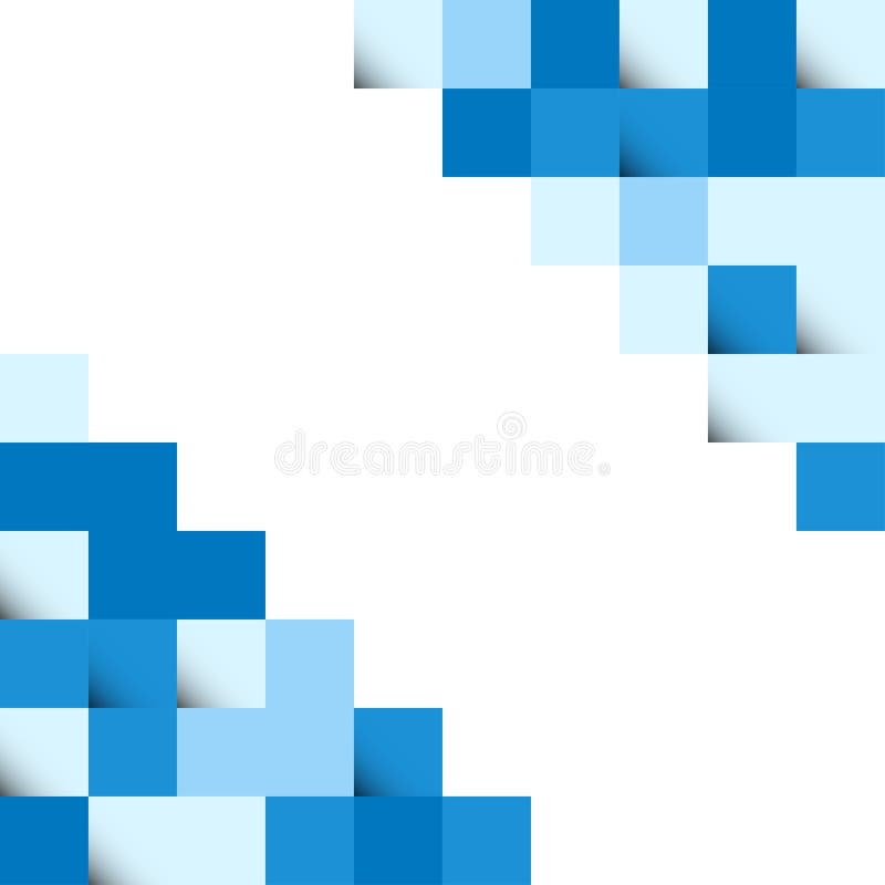Blue Abstract Squares Background Design for Poster Flyer Cover Brochure ...