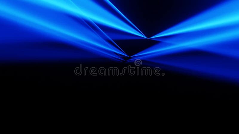 Blue Abstract Stage Wash Lights from a Laser Projector Stock Footage ...