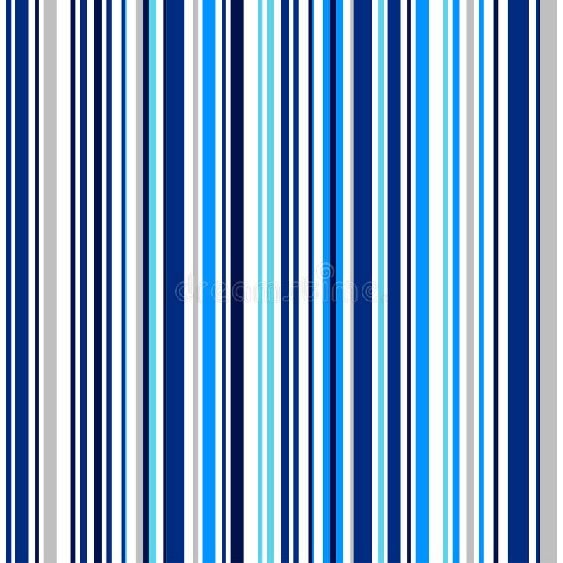 Blue Abstract Striped Seamless Pattern. Stock Vector - Illustration of ...