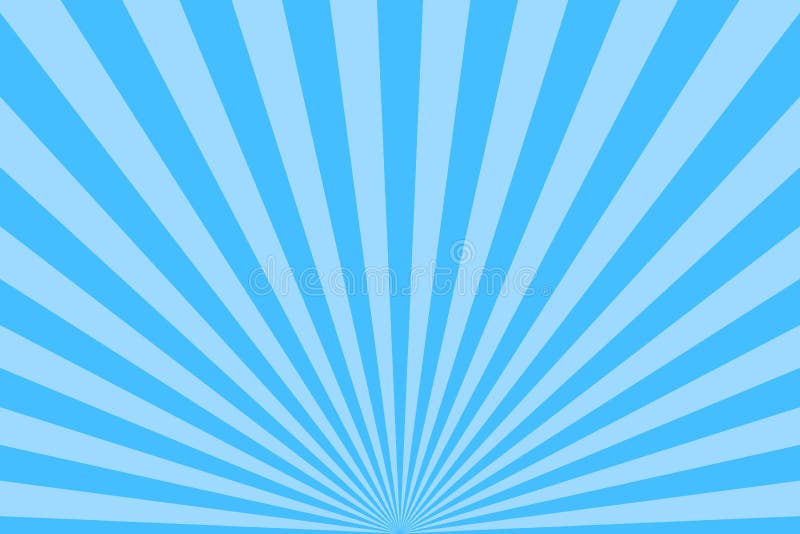 Blue Abstract Sun Rays Vector Background Stock Illustration ...