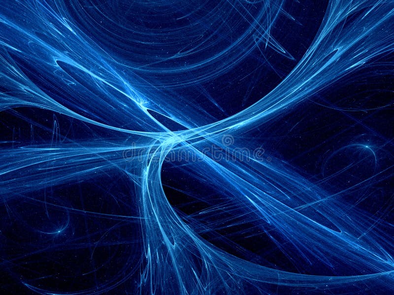 Blue Abstract Synapse System Stock Illustration - Illustration of ...