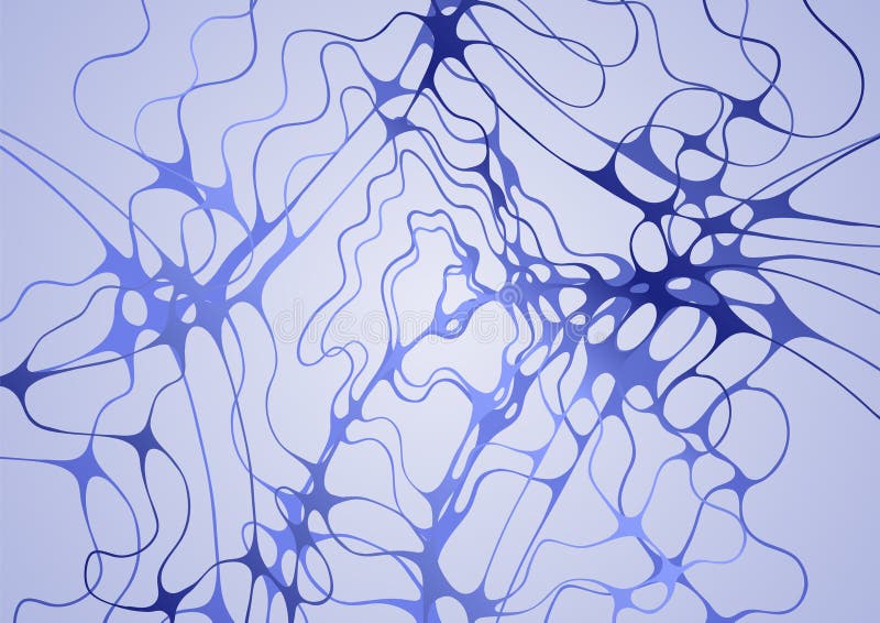 Sci-fi Future Science Theme. Cyberspace or Molecular Structure Concept ...