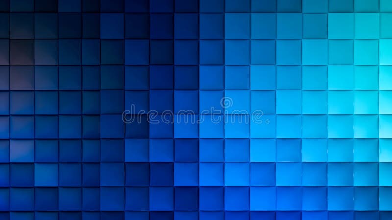 Blue Abstract Textured Background. Blurred Rectangular Design ...
