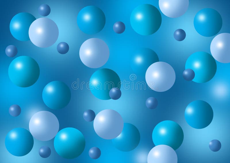 Blue Abstract Textured 3d Balls Background Wallpaper Designs Stock ...