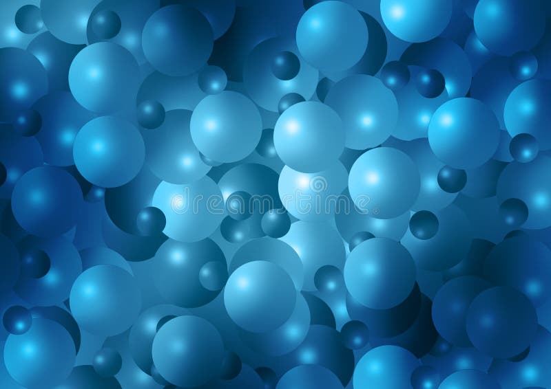 Blue Abstract Textured 3d Balls Background Wallpaper Designs Stock ...