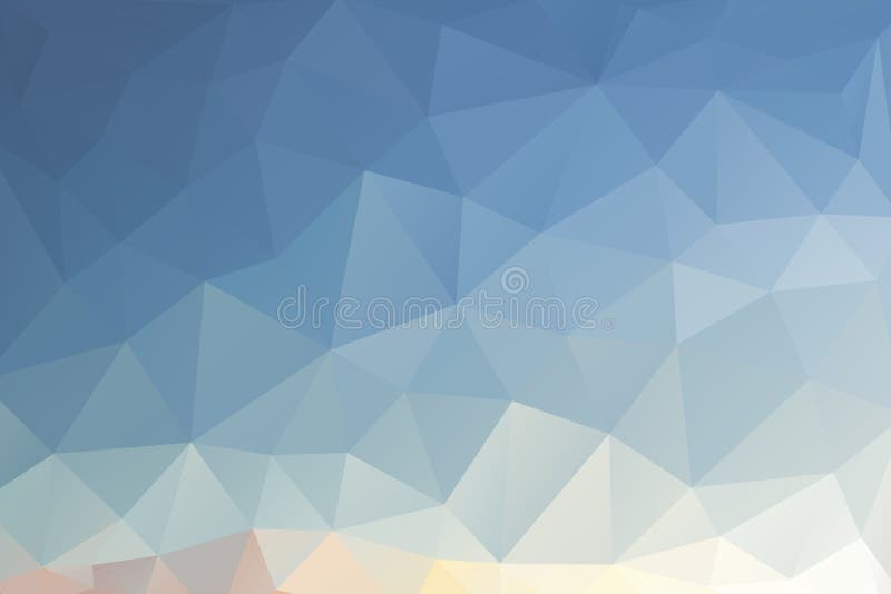 Blue Abstract Triangles Background. Stock Vector - Illustration of ...