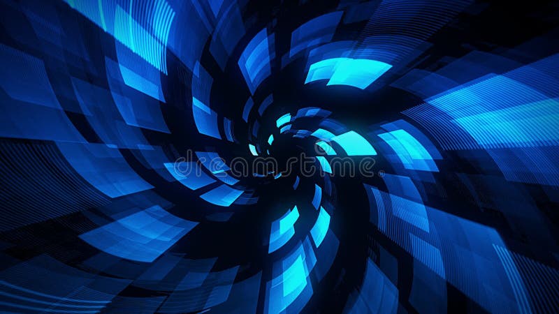 Blue Abstract Lines Animation - Loop Motion Graphic Background Stock ...