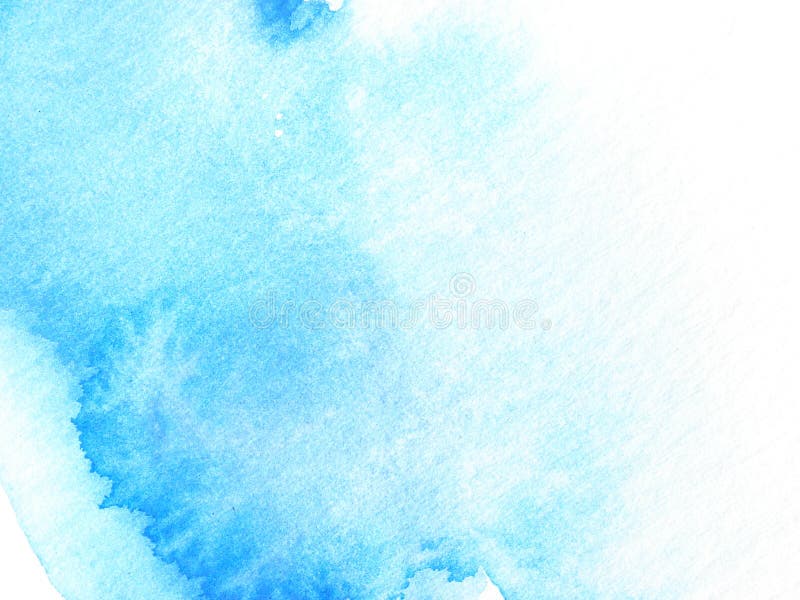 Blue Abstract Watercolor Background Design Paint Stock Image - Image of ...