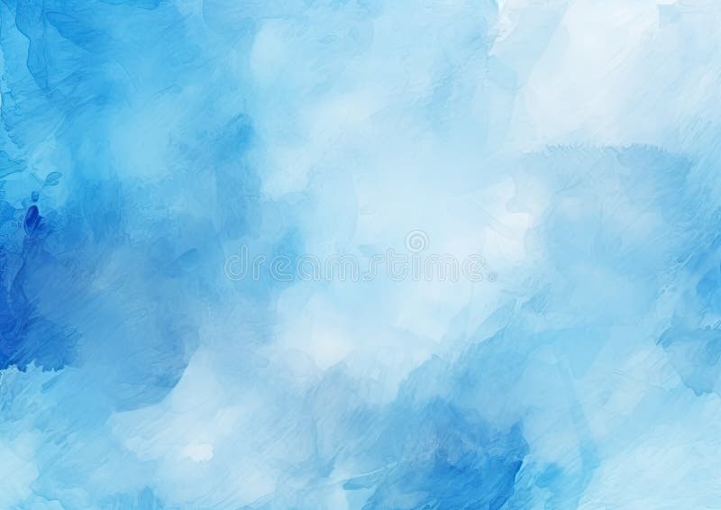 Blue Abstract Watercolor Background Stock Illustration - Illustration ...