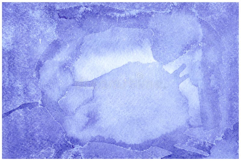 Blue Abstract Watercolor Hand Paint Texture Stock Image - Image of ...