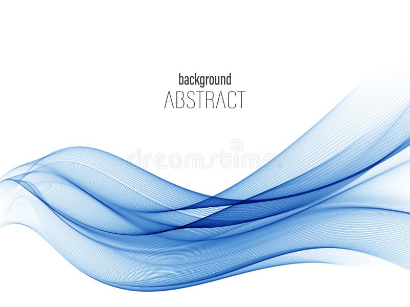 Blue Abstract Wave Abstract Vector Background Wave Stock Photo - Image ...