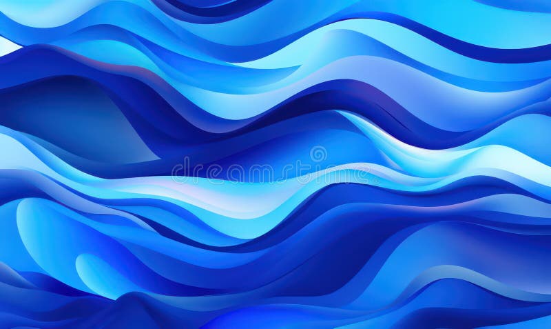 Blue Abstract Wallpaper Blue Waves for Graphic Design Backgrounds and ...