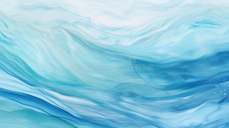 Blue Abstract Waves for Desktop Screensaver Stock Illustration ...