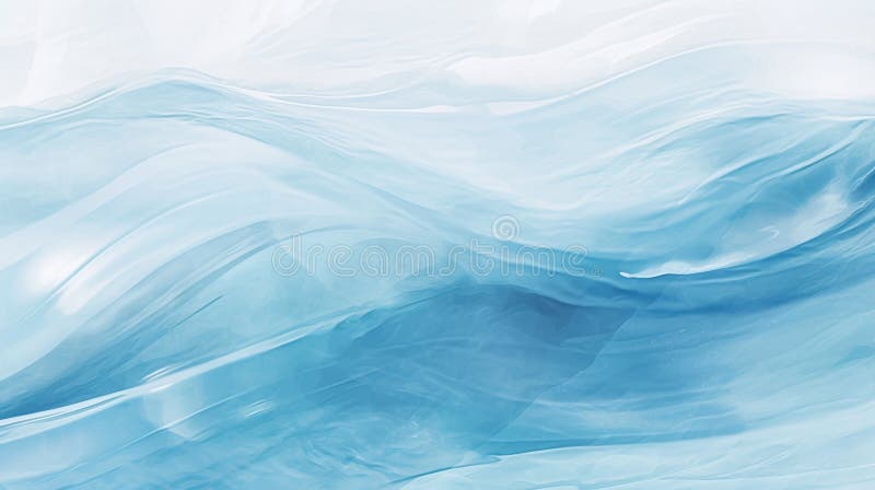 Blue Abstract Waves for Desktop Screensaver Stock Illustration ...