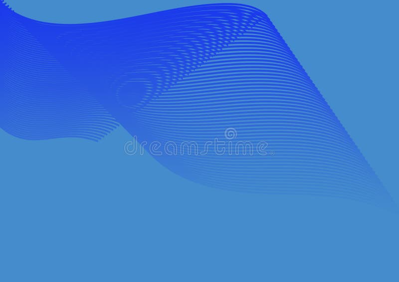 Blue Abstract Wavy Lines Gradient Texture Background Wallpaper Design ...