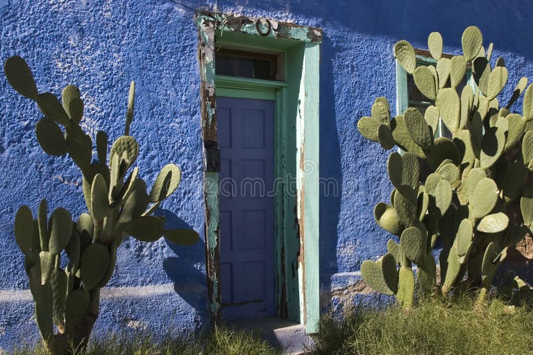 452 Blue Door Adobe House Stock Photos - Free & Royalty-Free Stock ...