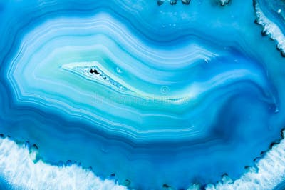 Blue Agate stock photo. Image of ocean, precious, agate - 10101028