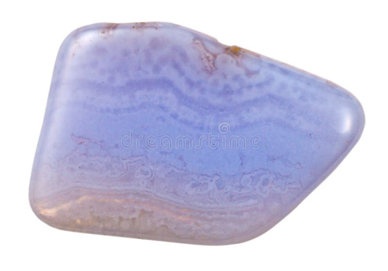 Blue agate pebble stock photo. Image of cobble, closeup - 32437216