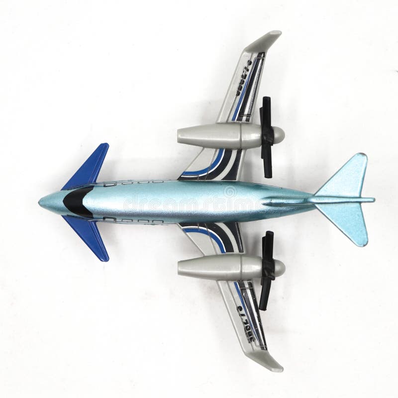 A blue airplane jet toy stock photo. Image of fighter - 274257660