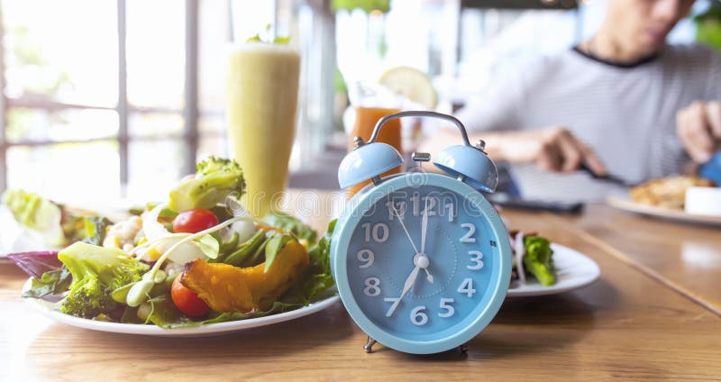 The Blue Alarm Clock Intermittent Fasting Eight Hour Feeding Window ...