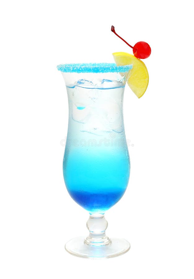 Blue alcohol cocktail stock photo. Image of liquor, sweet - 41577984