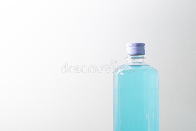 Blue Alcohol Sanitized Bottle Stock Photo - Image of alcohol, corona ...