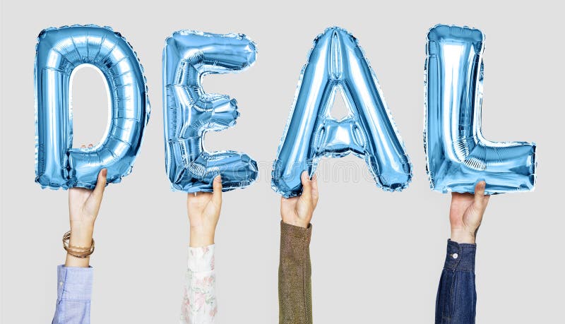 Blue Alphabet Balloons Forming the Word World Stock Photo - Image of ...