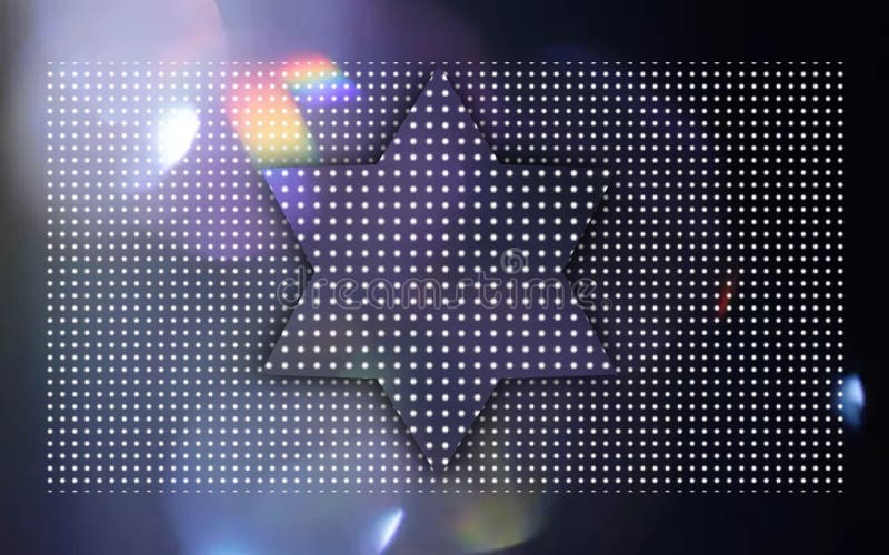 Blue Anamorphic Light Abstract Background Shapes and Blurs Stock ...