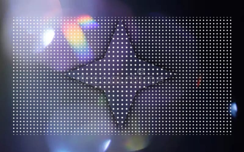 Blue Anamorphic Light Abstract Background Shapes and Blurs Stock Image ...