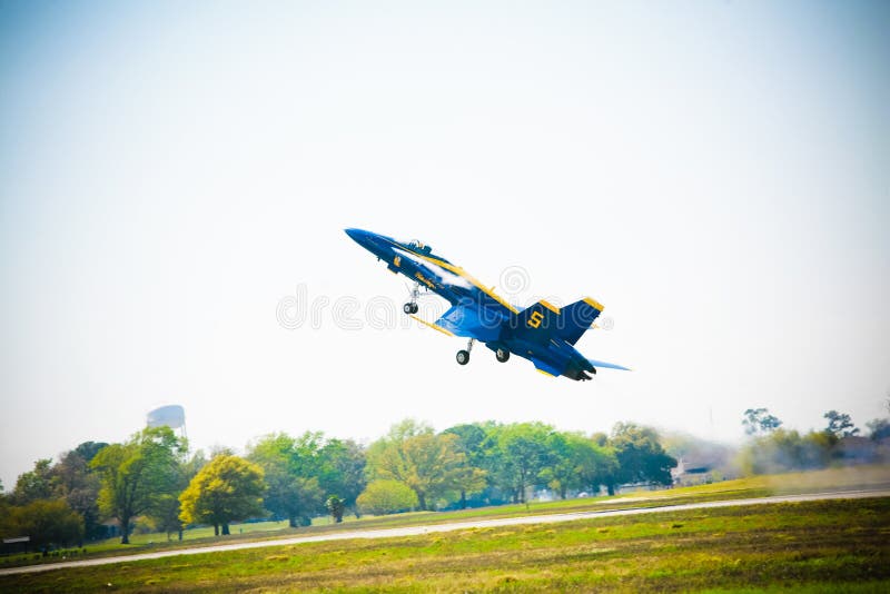 Blue Angel Fighter Jet editorial stock image. Image of precise - 23193549