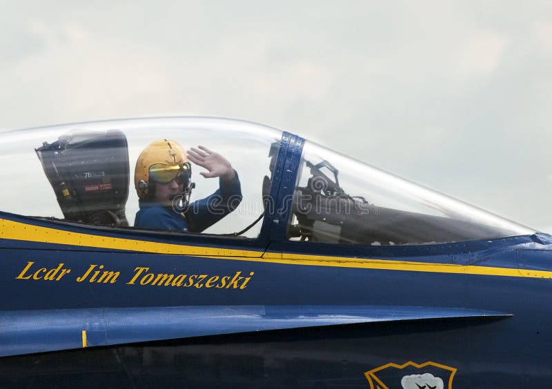 Blue Angels Flying In In Formation Editorial Stock Image - Image of ...