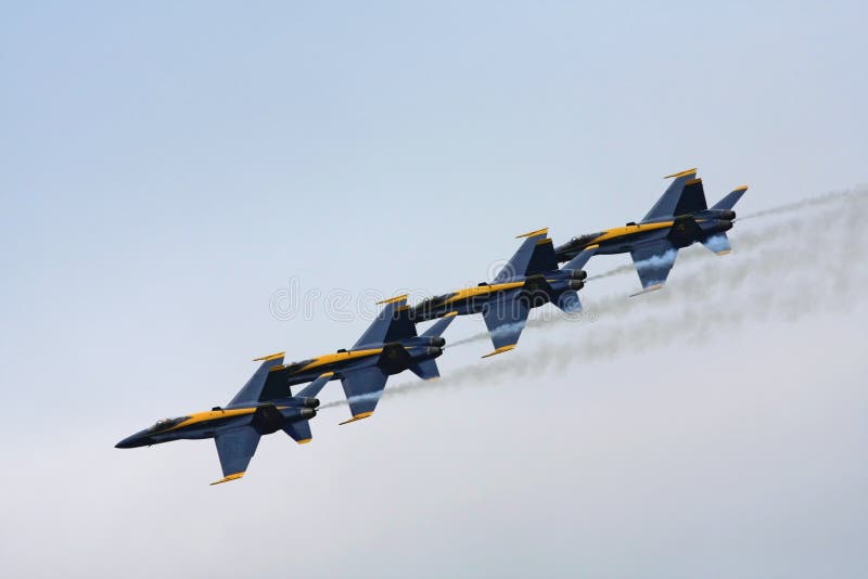 Blue Angels stock image. Image of line, fast, angles - 13149689