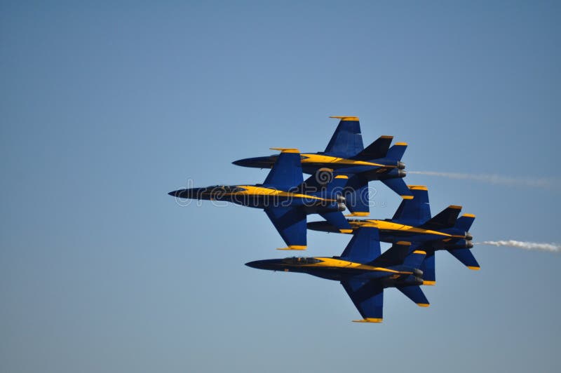 Blue Angels Close Formation Editorial Photography - Image of formation ...