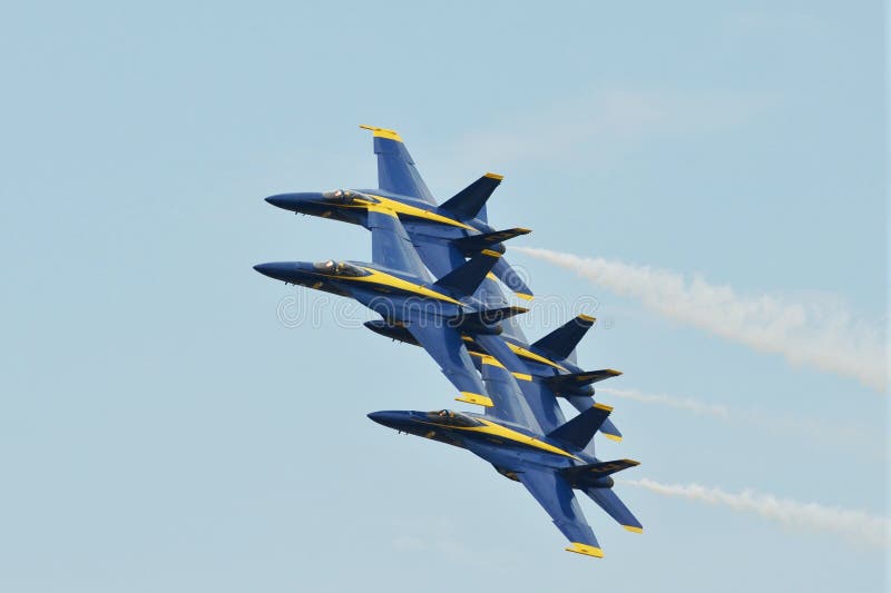 Blue Angels Flying in Formation Editorial Image - Image of flying, navy ...